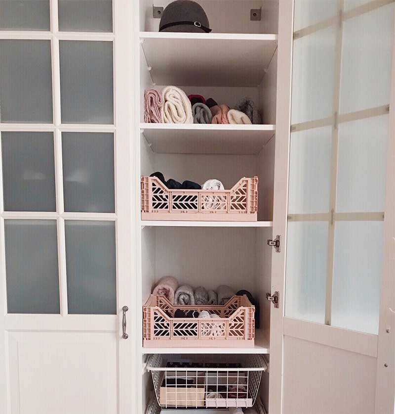 How to tidy your clothes - Minimalist Me