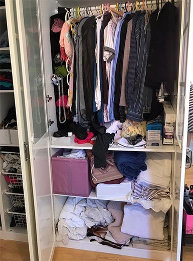 How to tidy your clothes - Minimalist Me