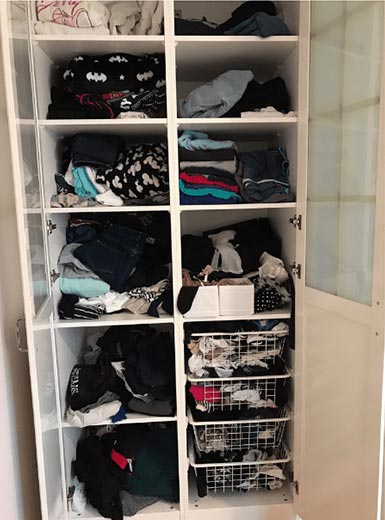 How to tidy your clothes - Minimalist Me